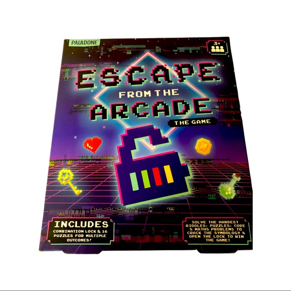 Paladone | Toys | Escape From The Arcade Card Game | Poshmark